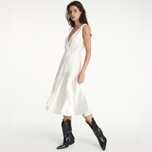 The Kooples | Dresses | Nwt The Kooples Wrap Mini Dress In Jacquard W ...